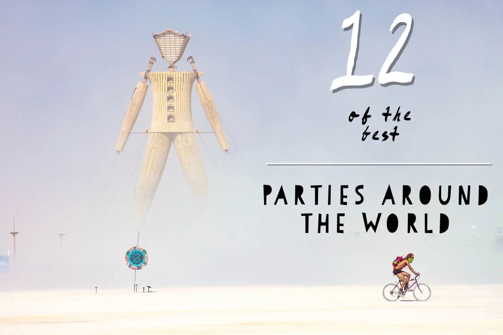12 Parties from Around the World — Passports & Champagne
