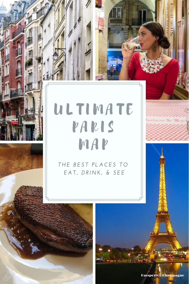 Ultimate Paris Map — Passports & Champagne