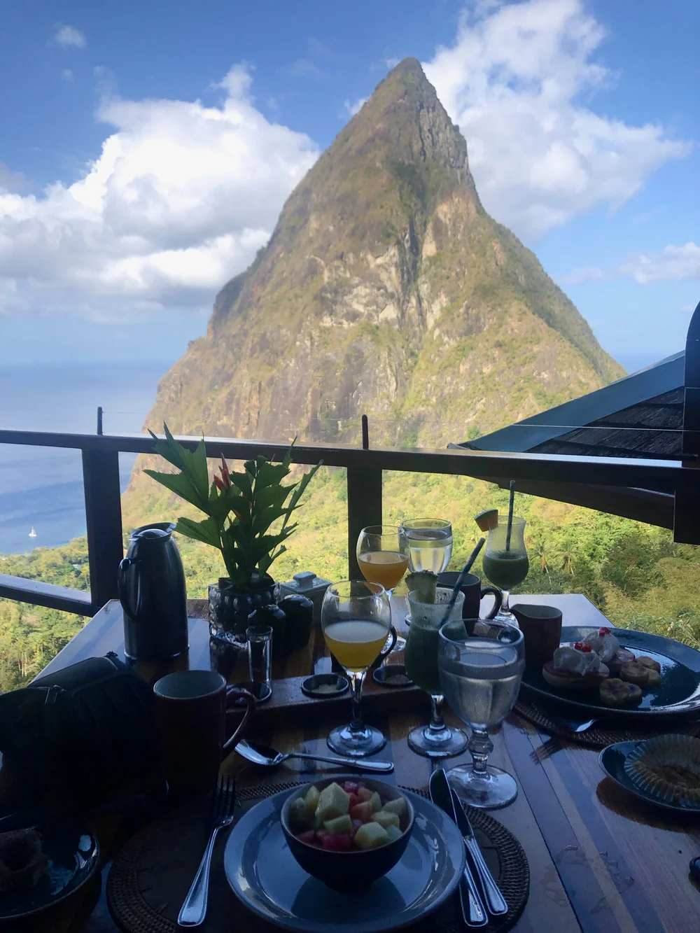 St. Lucia — Passports & Champagne