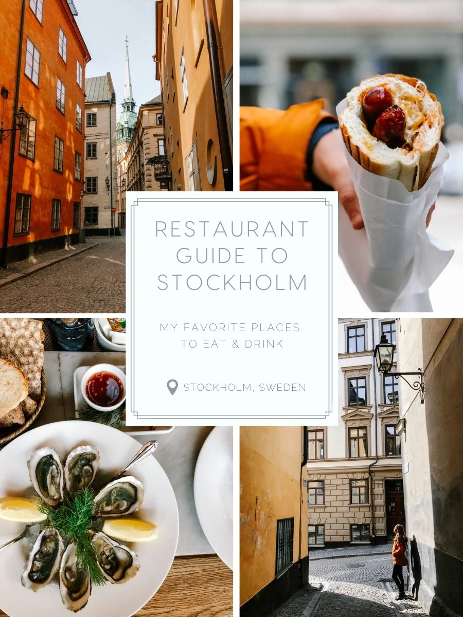 Stockholm Food & Drink Guide — Passports and Champagne