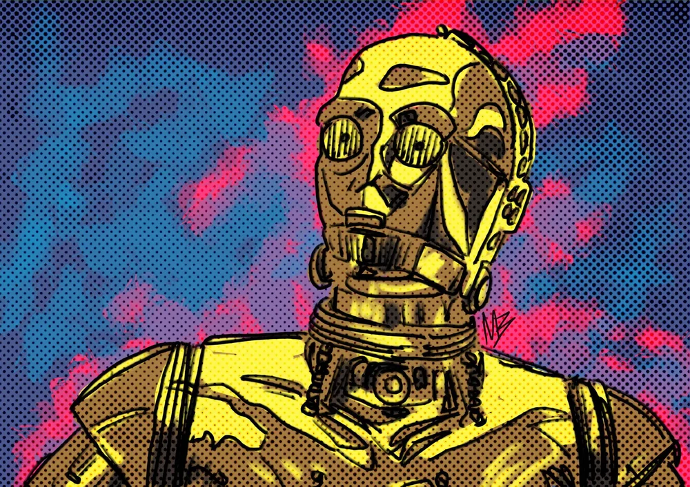 C3po Painting