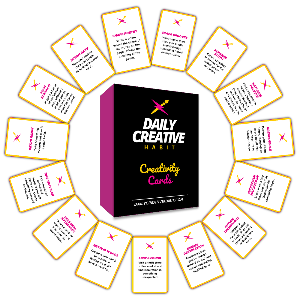 The Daily Creative Habit Guided Creativity Journal by Mike Brennan ...