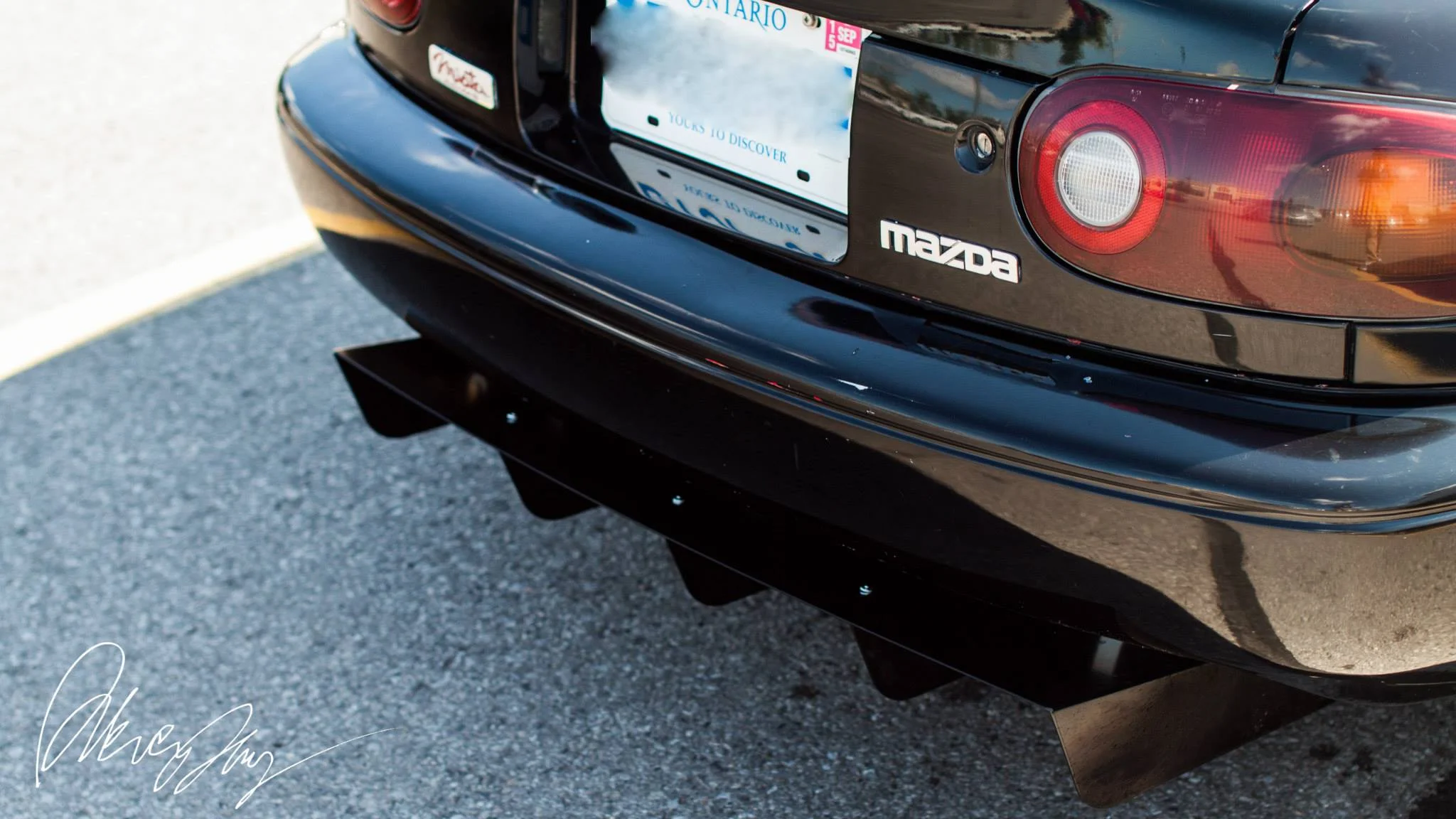 NA/NB MX-5 Miata V1 Rear Diffuser Kit (1990-2005) — R Theory Motorsports