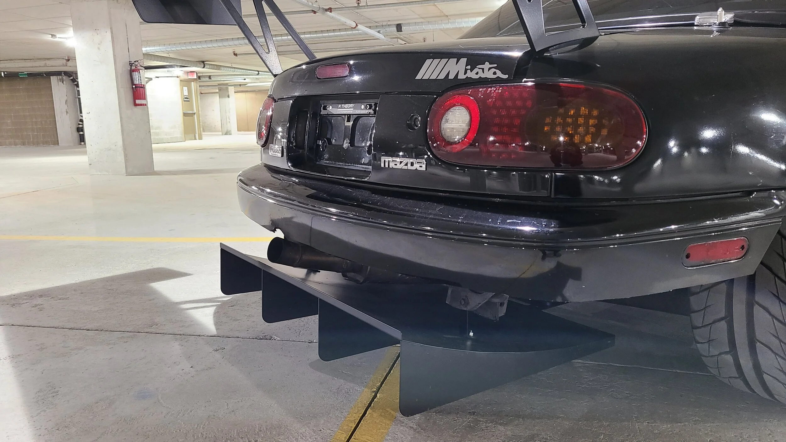 NA/NB MX-5 Miata V3 Rear Diffuser Kit (1990-2005) — R Theory Motorsports