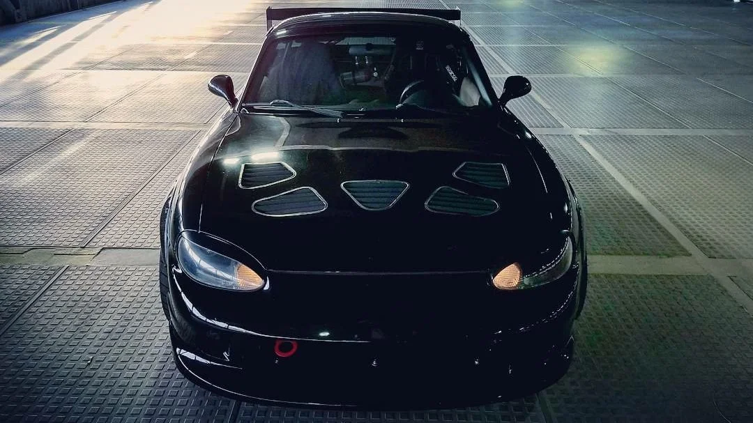 NB MX-5 Miata Aluminum Hood Vents (1998-2005) — R Theory Motorsports