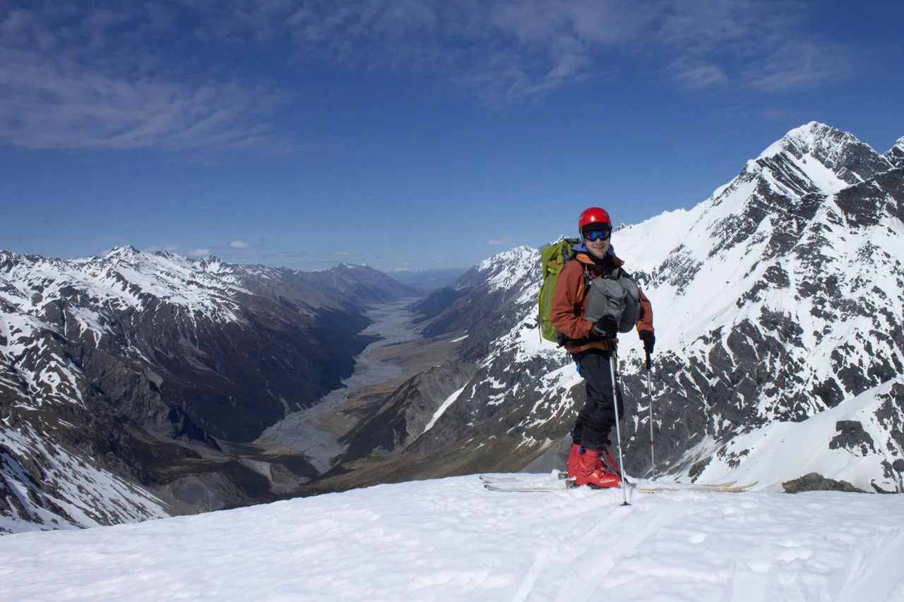 Barron Saddle Ski Tour — Alpine Guides, Aoraki Mount Cook, New Zealand