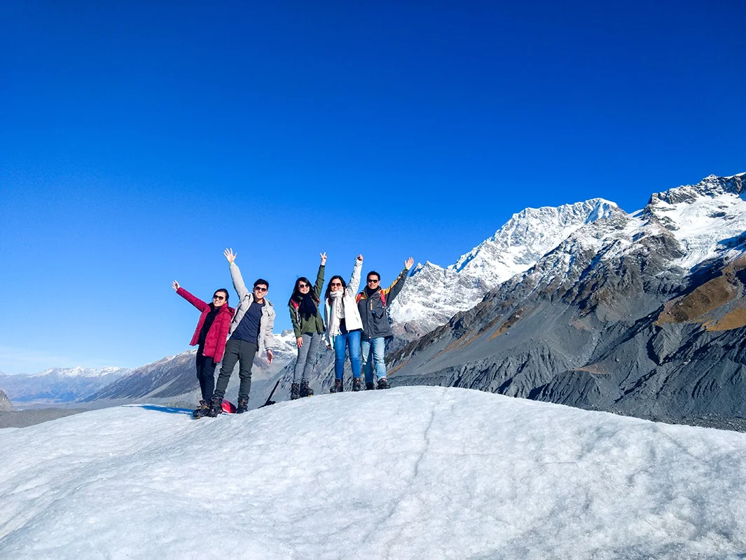 Tasman Glacier Heli Hike — Alpine Guides, Aoraki Mount Cook, New Zealand