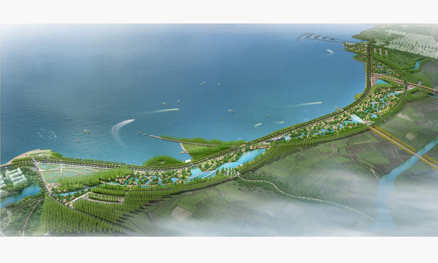 Dianshan Lake Town — Meyer Studio Land Architects