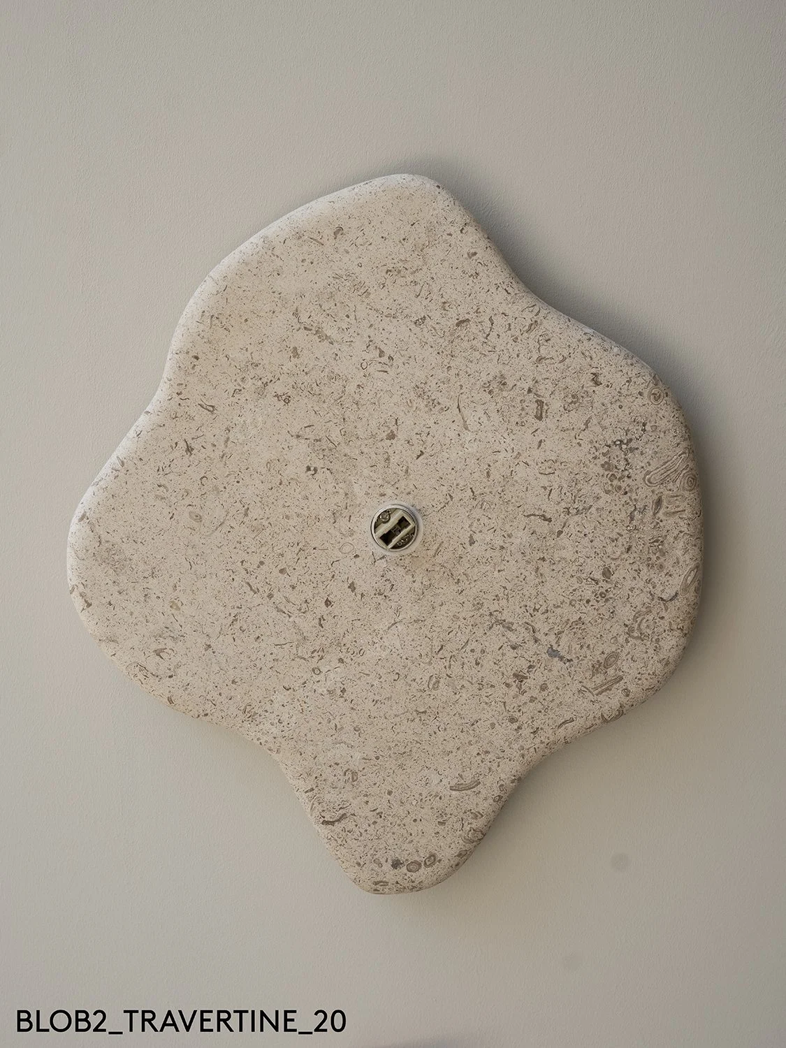 Travertine Marble Wall Sconce — ROBERT SUKRACHAND