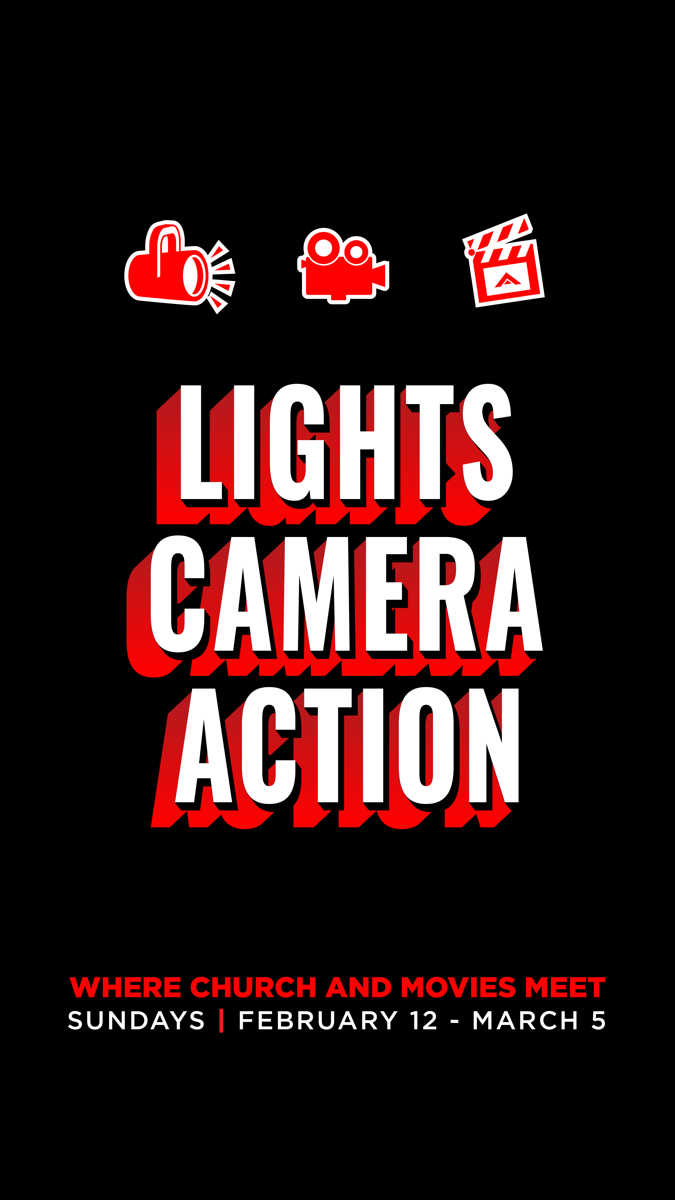 Lights Camera Action Png