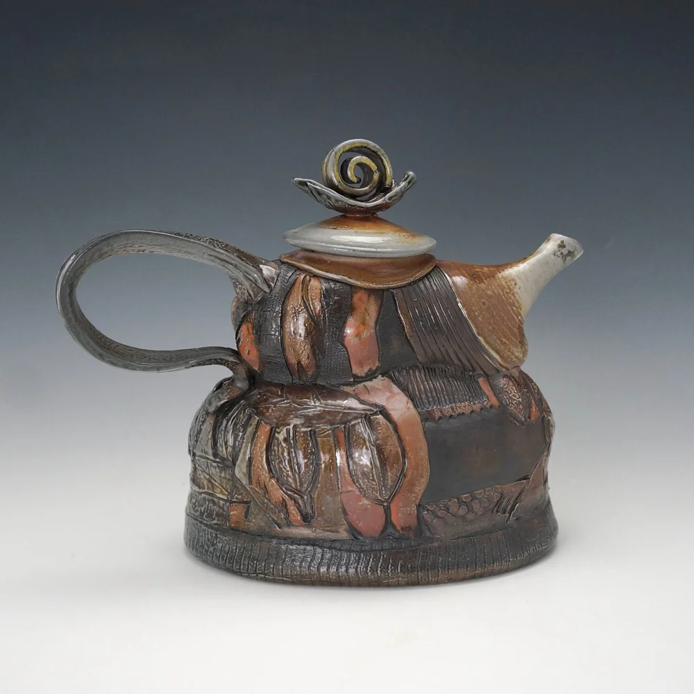 Funky Clay Teapots