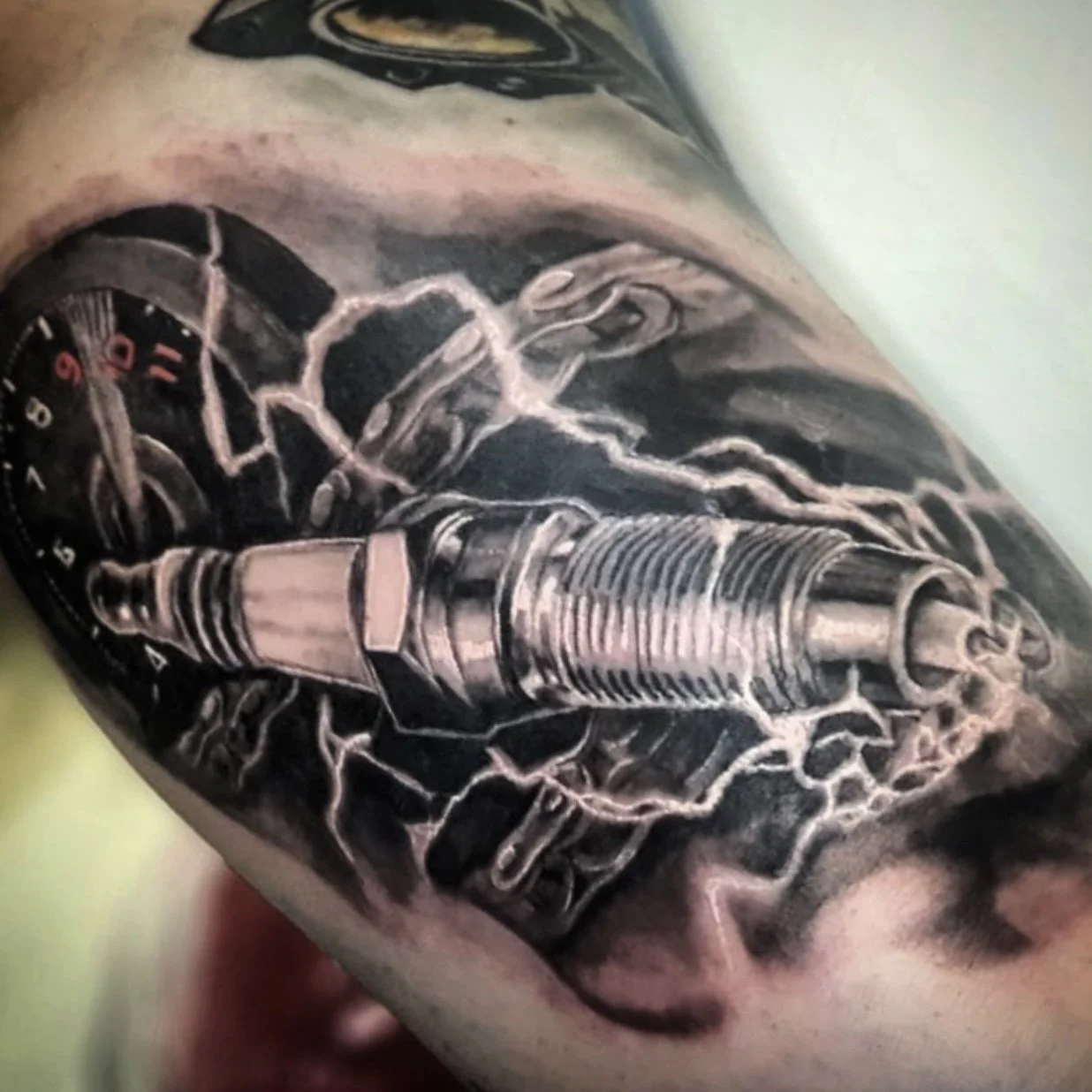 Spark Plug Tattoo Designs