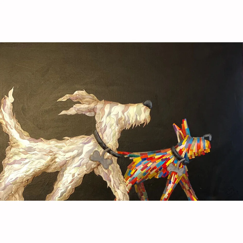 Dogs, Cats, Animals, Flowers all captured as art
