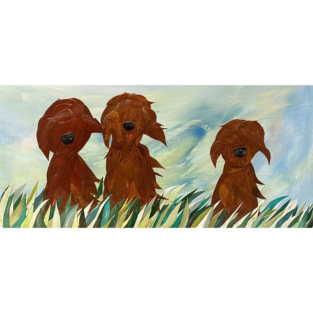 Dogs, Cats, Animals, Flowers all captured as art