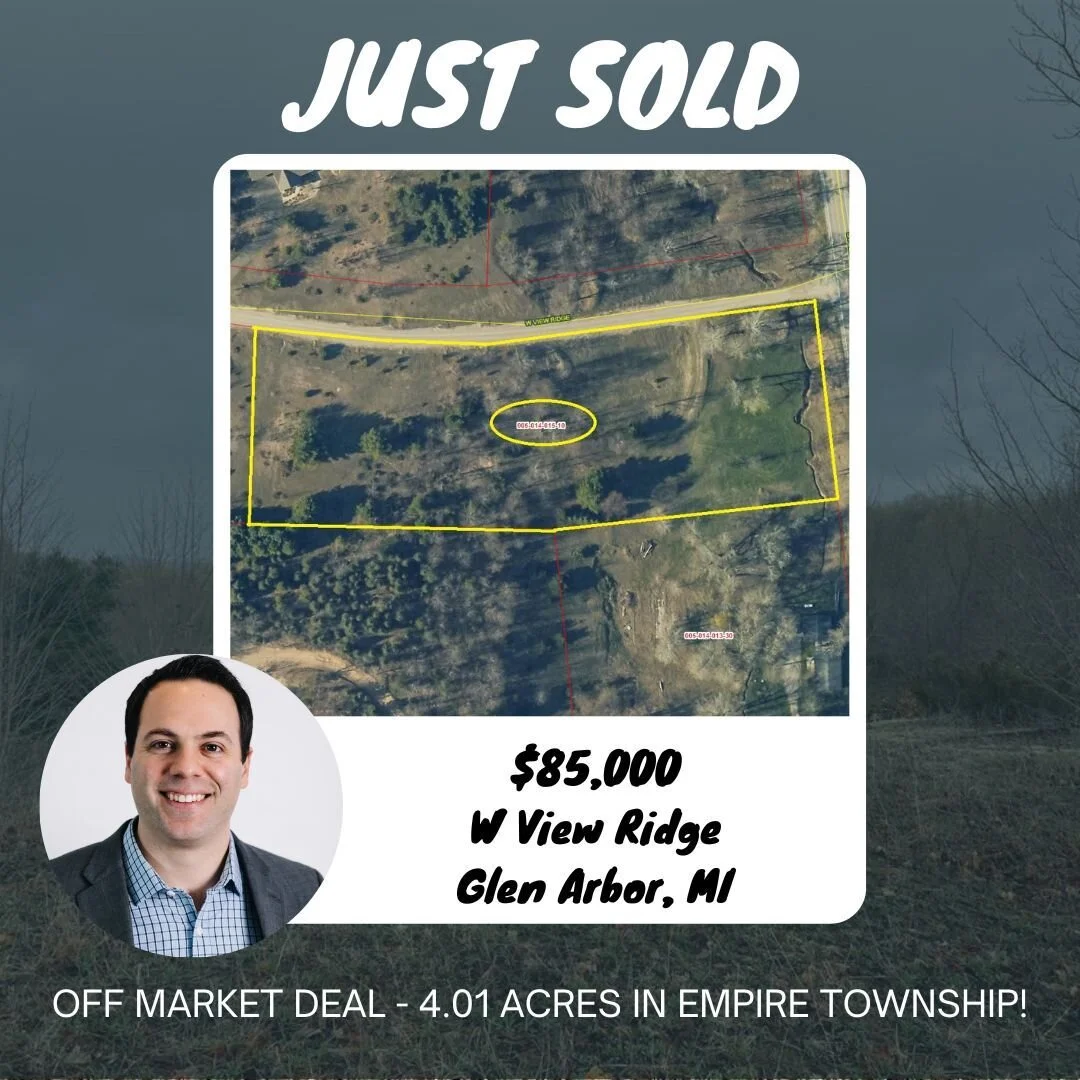 W View Ridge, Glen Arbor - SOLD — Oltersdorf Realty - Leelanau County ...