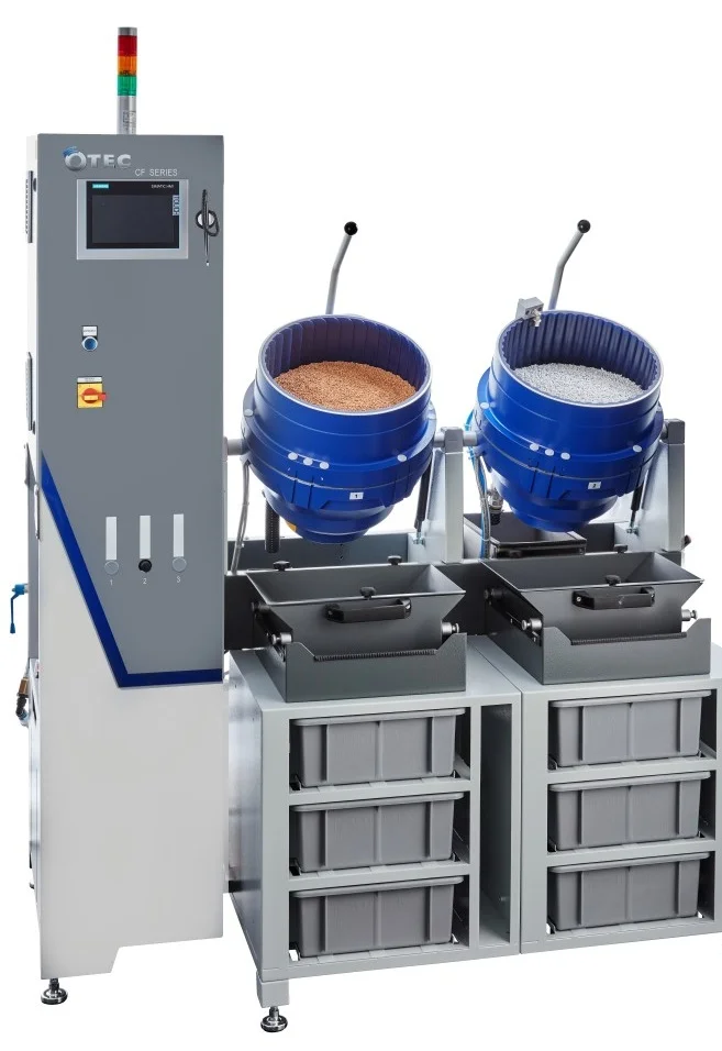 Trommelmachine: ontbramen en polijsten in OTEC machine