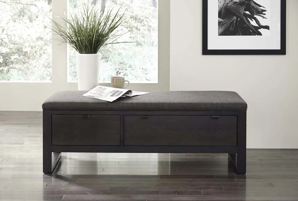 Modern Storage Bench | Portland Furniture | EWF Modern