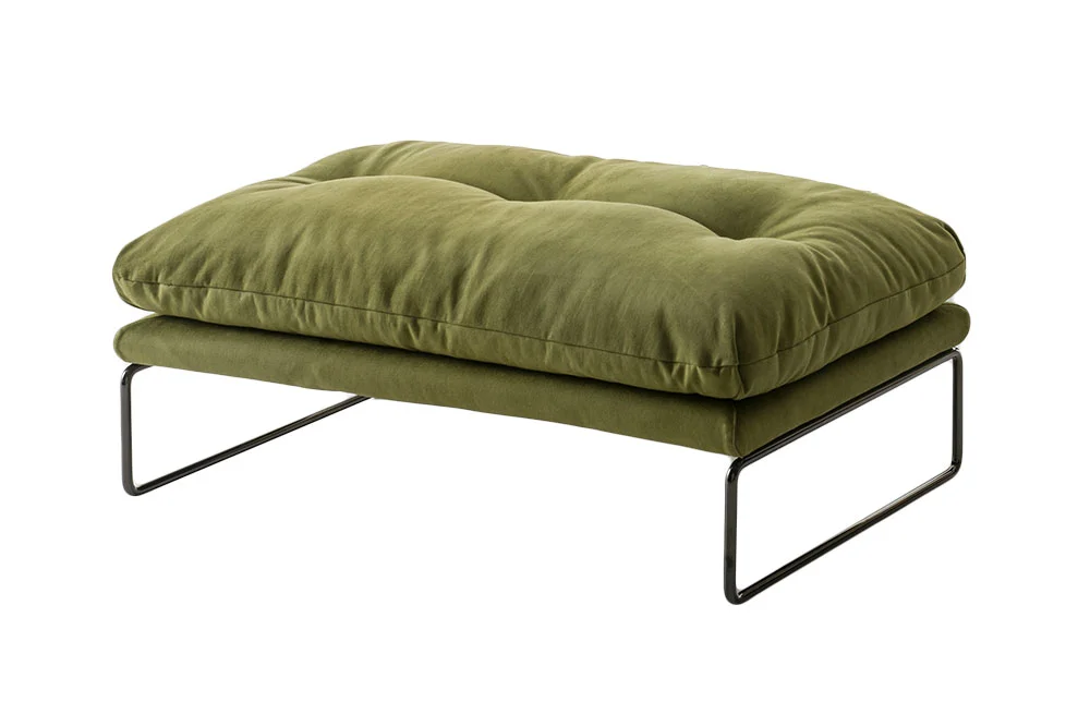 Quilted Modern Ottoman | Portland Oregon | EWF Modern Furniture Store