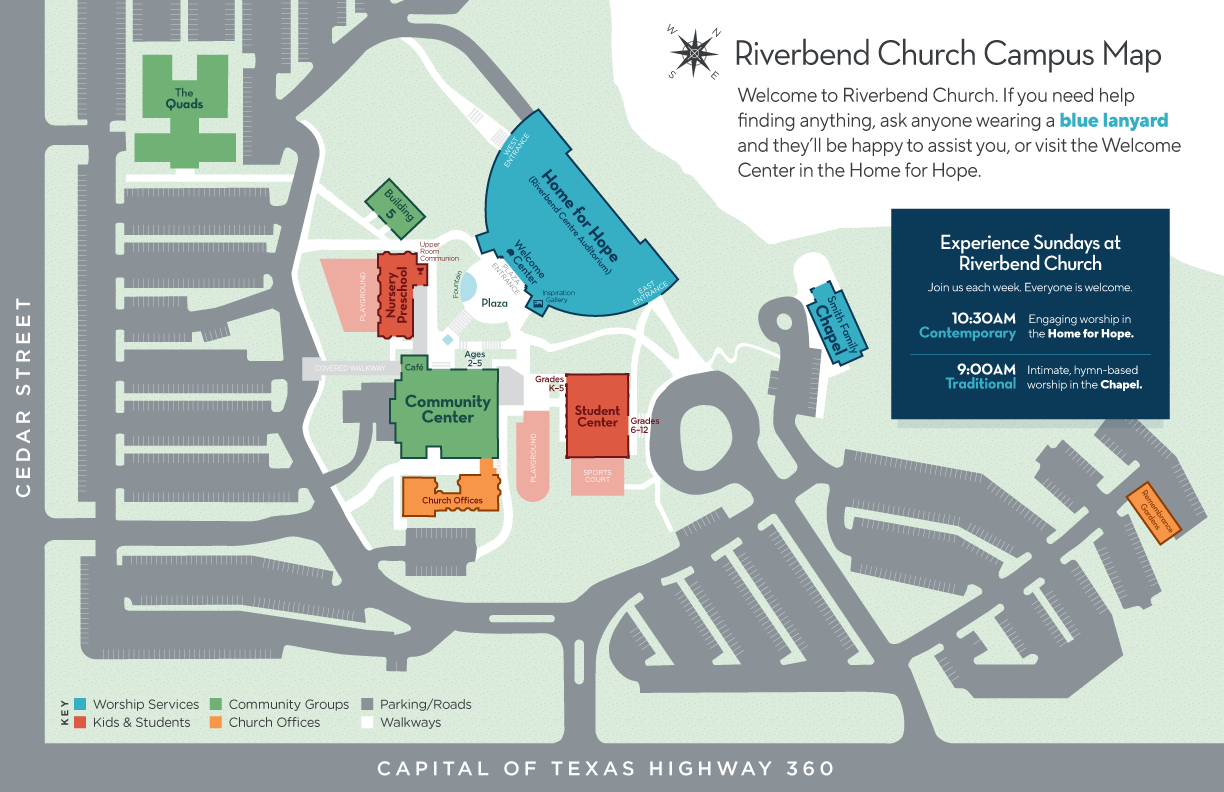 Map — Riverbend Church