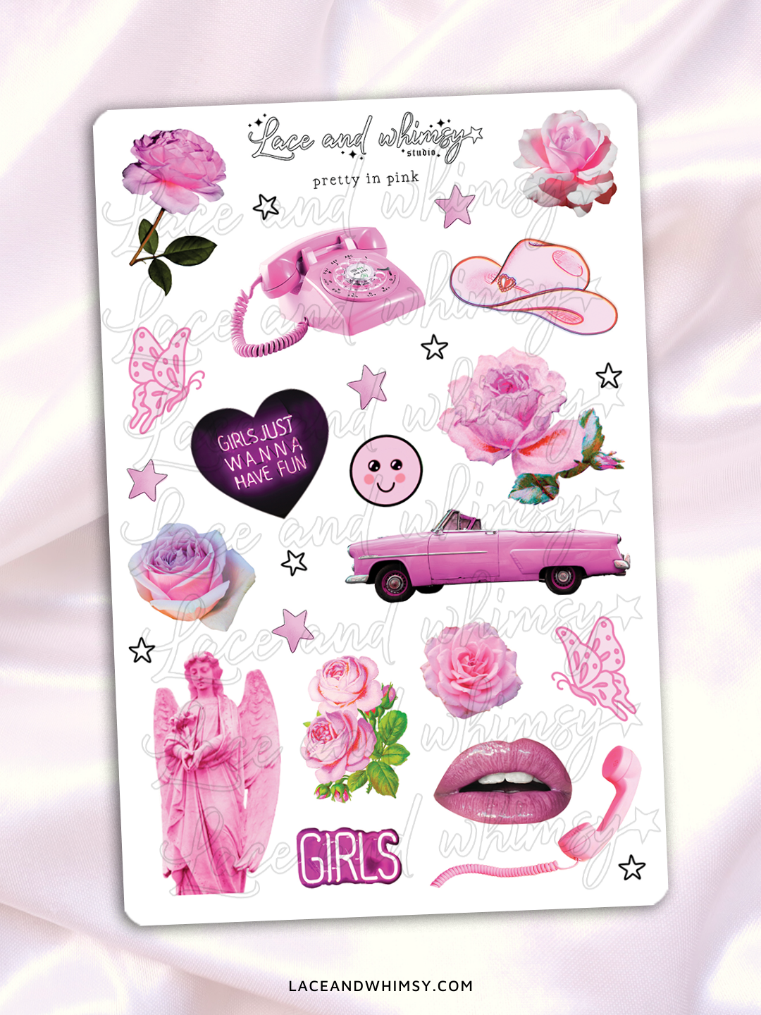 As Told By The Stars Sticker Sheet 2 Pack — Lace & Whimsy