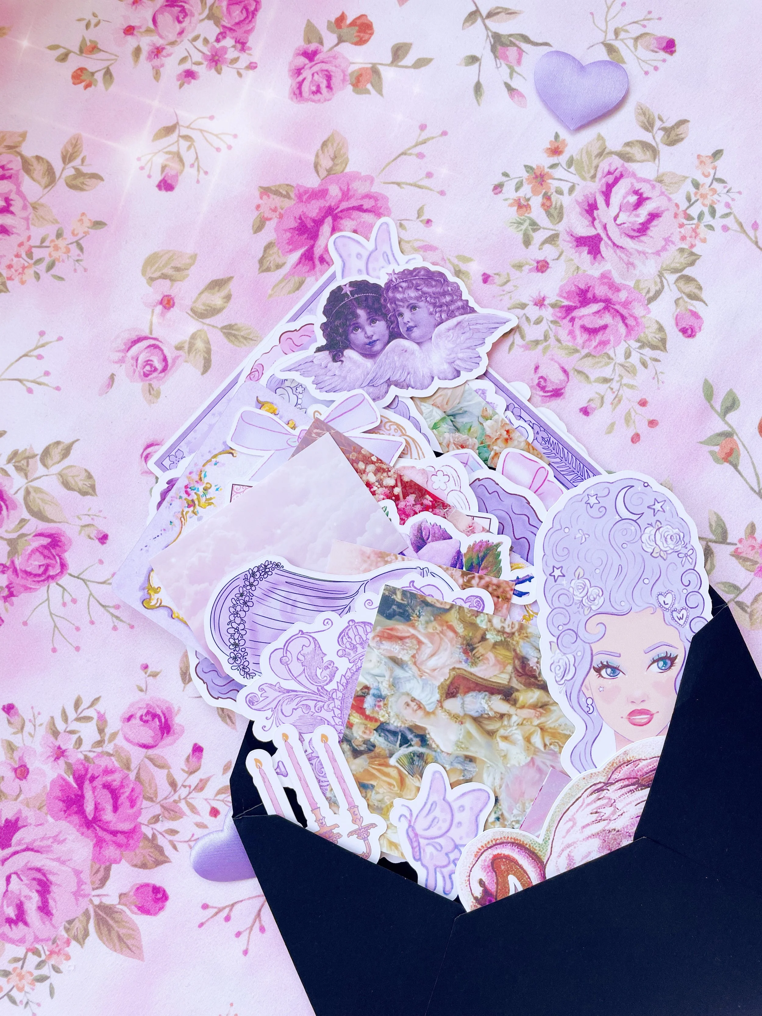 Aphrodite Aesthetic Sticker Sheet 2 Pack — Lace & Whimsy