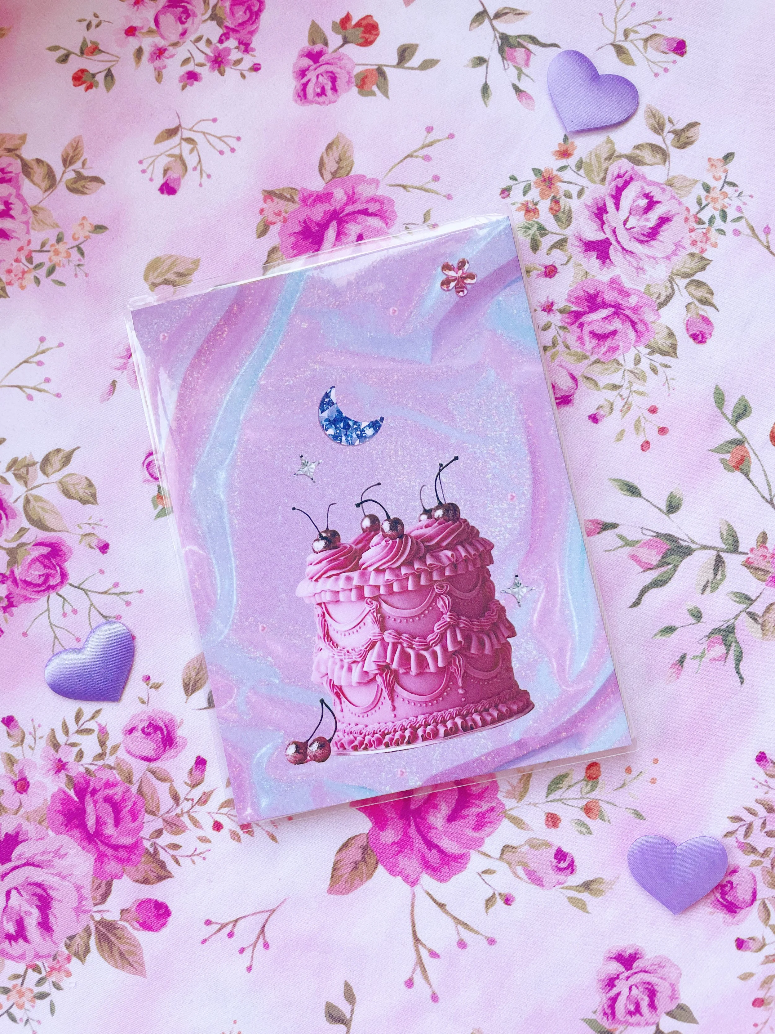 "Rococo Reverie" Sticker Album — Lace & Whimsy
