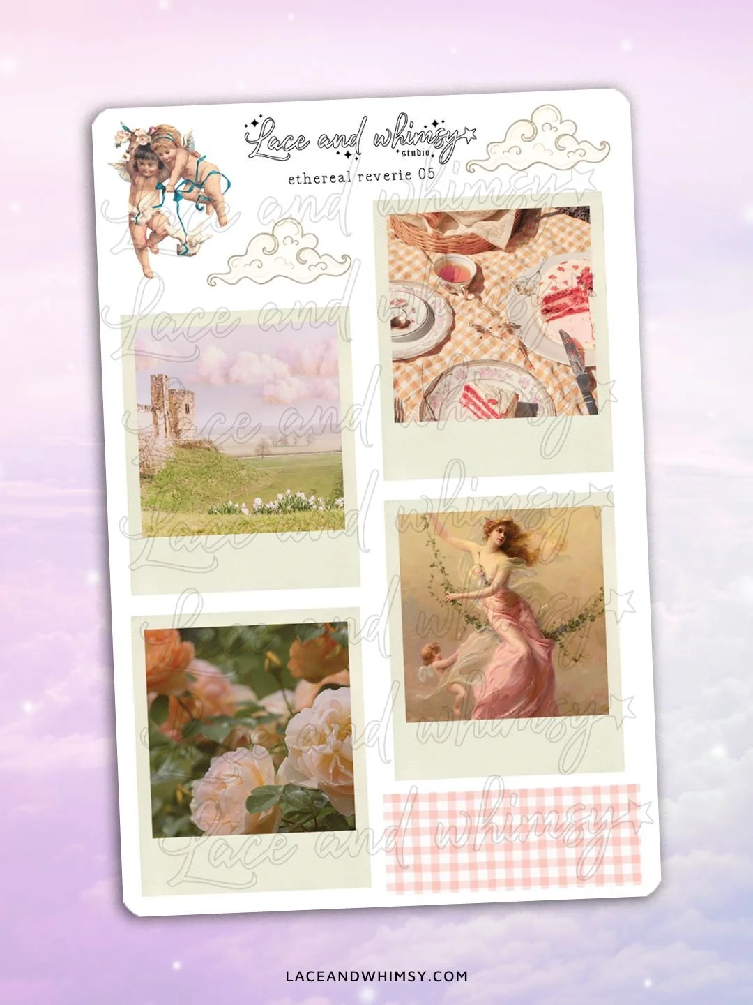 Let Me Spell It Out For You Sticker Sheet 2 Pack — Lace & Whimsy