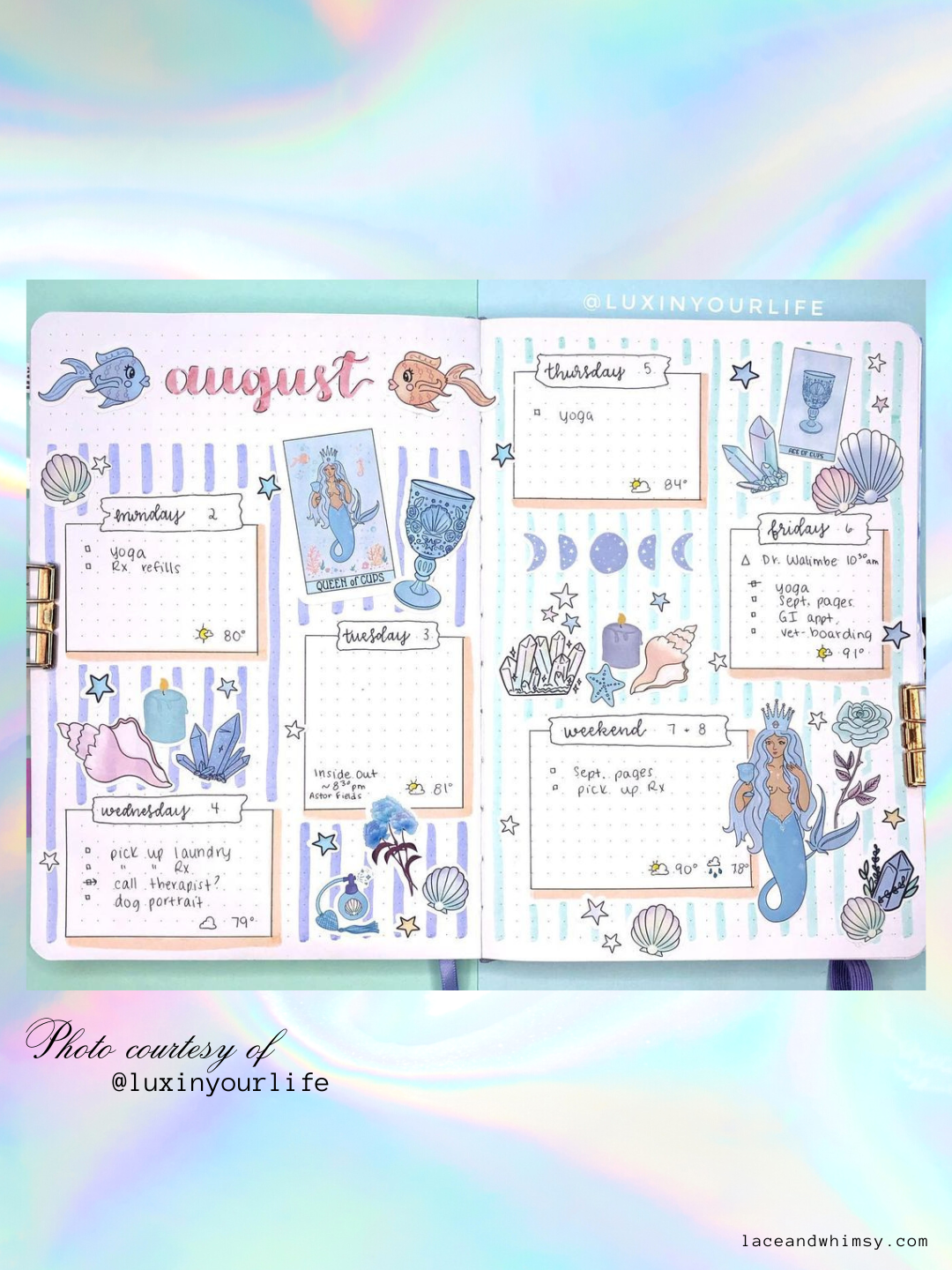 The Star 01 Sticker Sheet — Lace & Whimsy