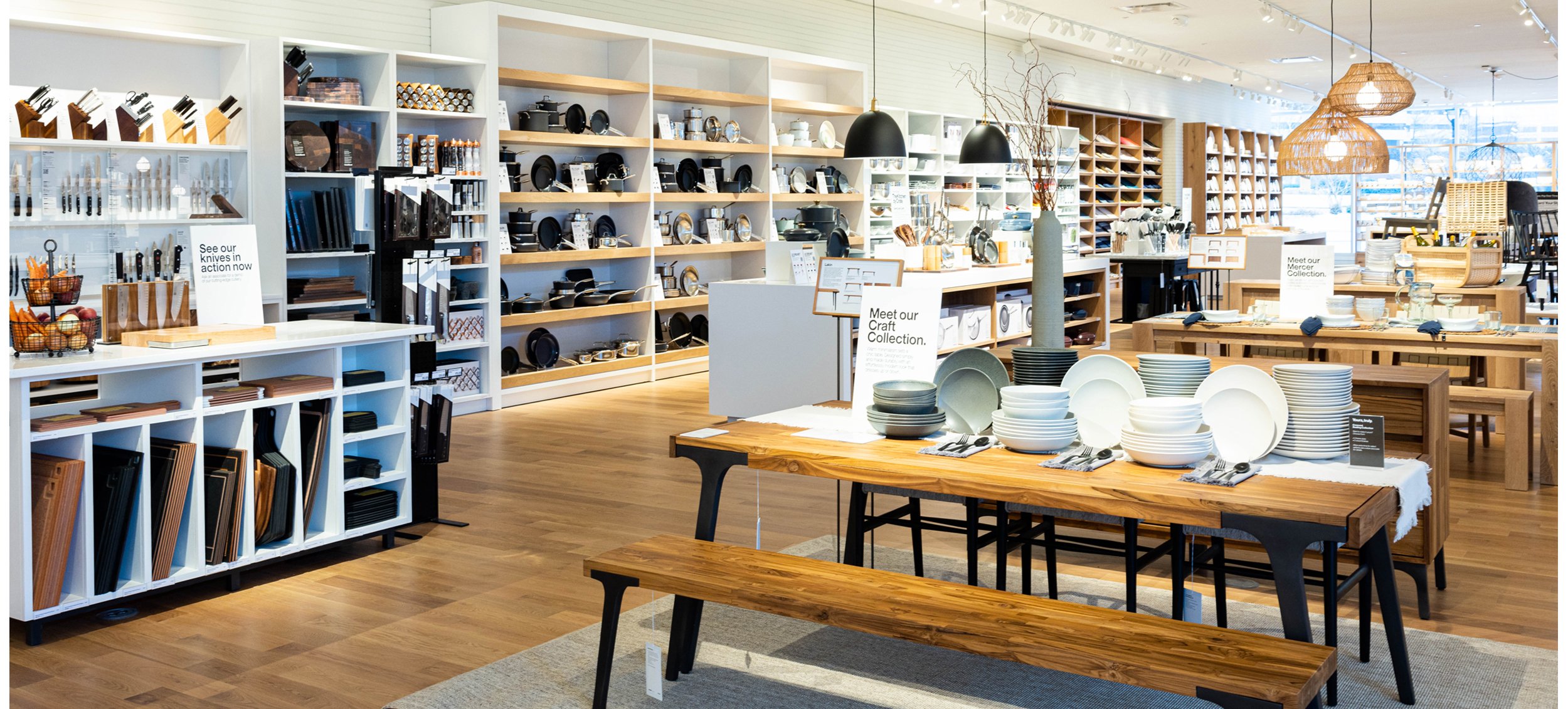 Crate & Barrel Signage — Sarah Gaynor Portfolio