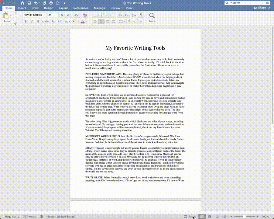 The Best Tools and Apps for Writers — Tiffany Hawk, Writing Coach