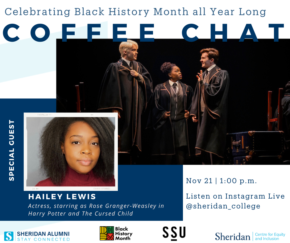 Black History Month Coffee Chat: Hailey Lewis — Sheridan Student Union