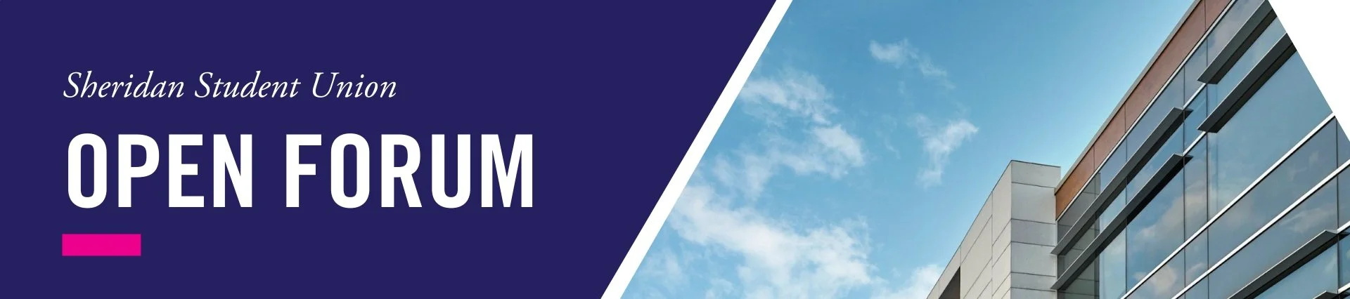 SSU Open Forum for All Sheridan Students — Sheridan Student Union