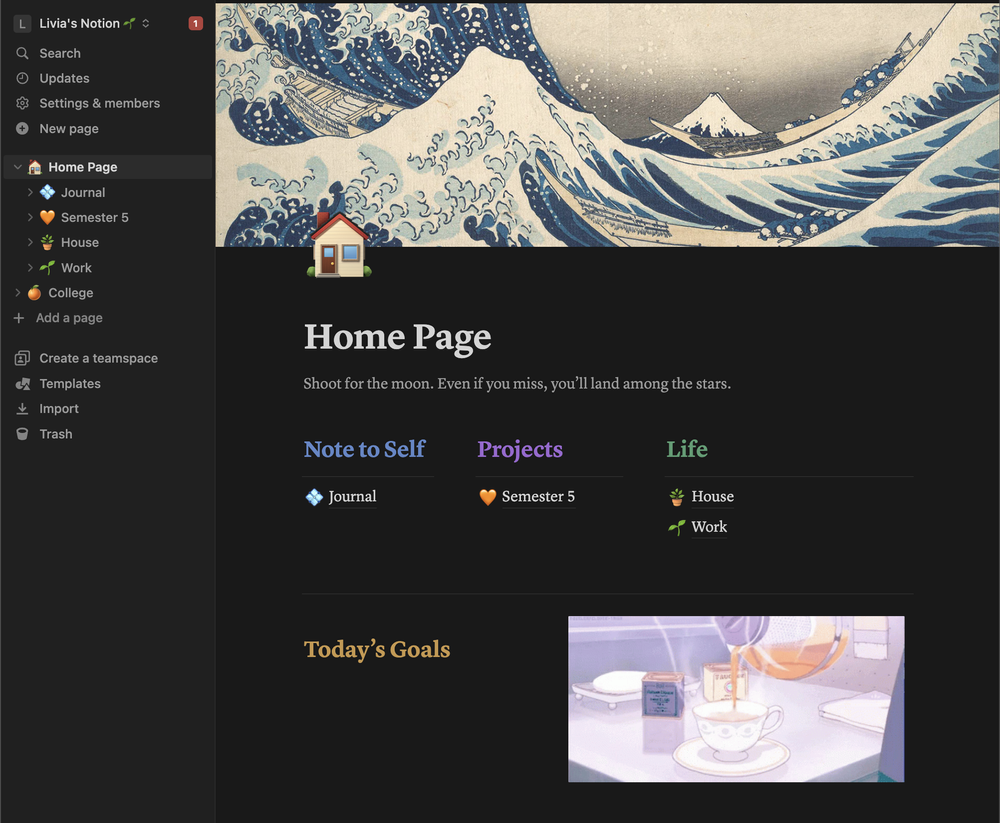 What Every Student Needs on Their Notion Vision Board — Sheridan ...