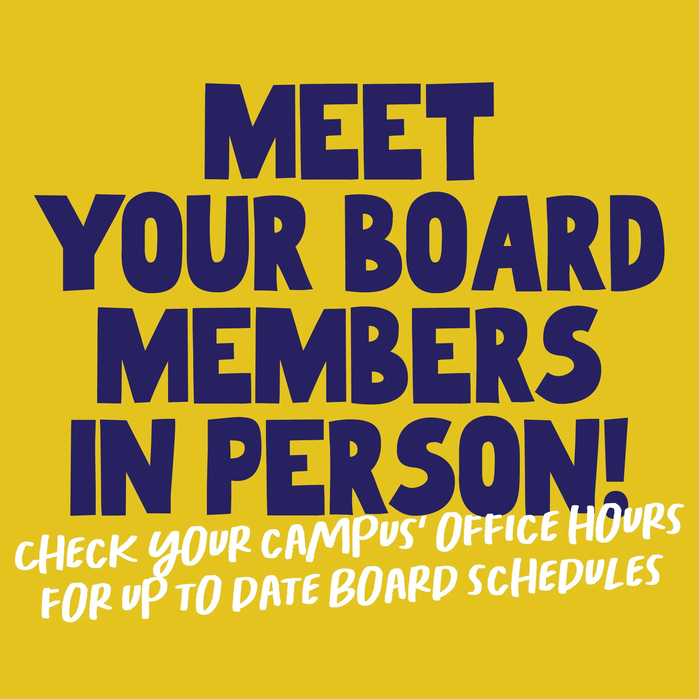 SSU Board Office Hours — Sheridan Student Union