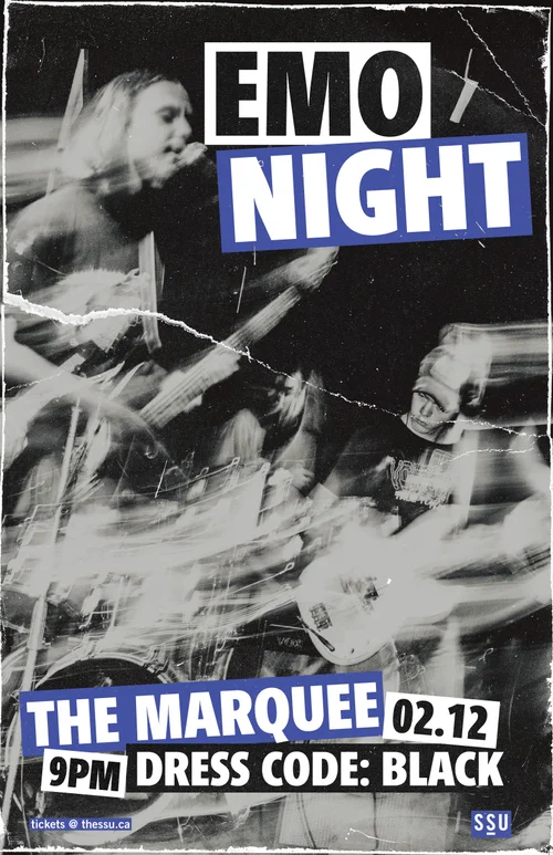 Emo Night @ TRAF — Sheridan Student Union