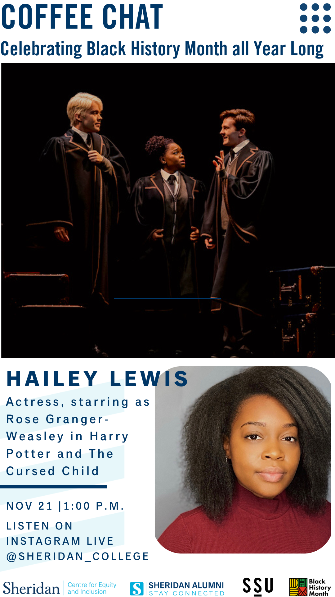 Black History Month Coffee Chat: Hailey Lewis — Sheridan Student Union