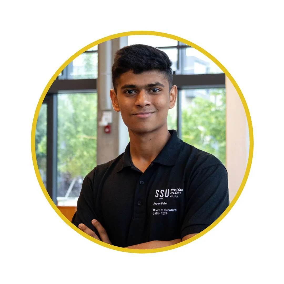 Aryan Patel | Board of Directors HMC Campus — Sheridan Student Union