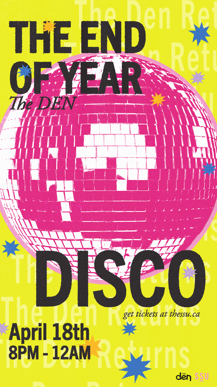 End of Year Disco Night (DAV) — Sheridan Student Union