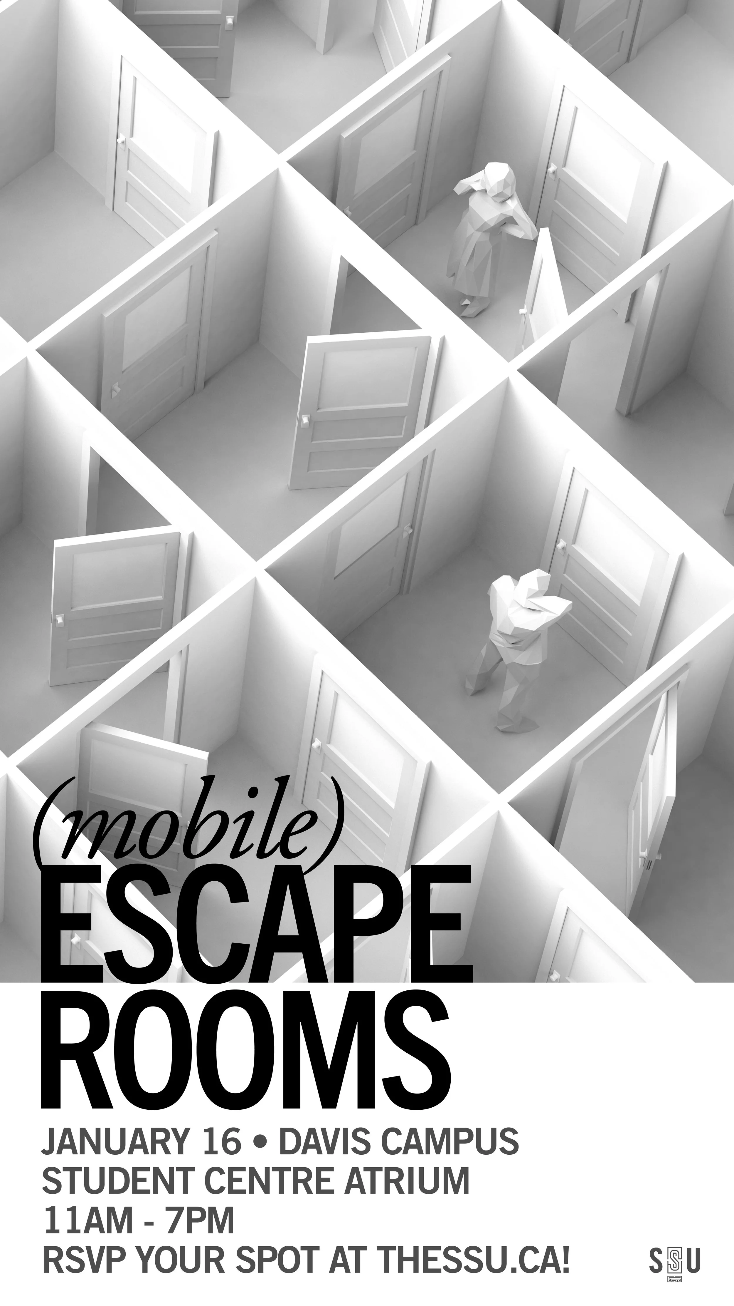 Escape Room Pop Up (NEW LOCATION) — Sheridan Student Union