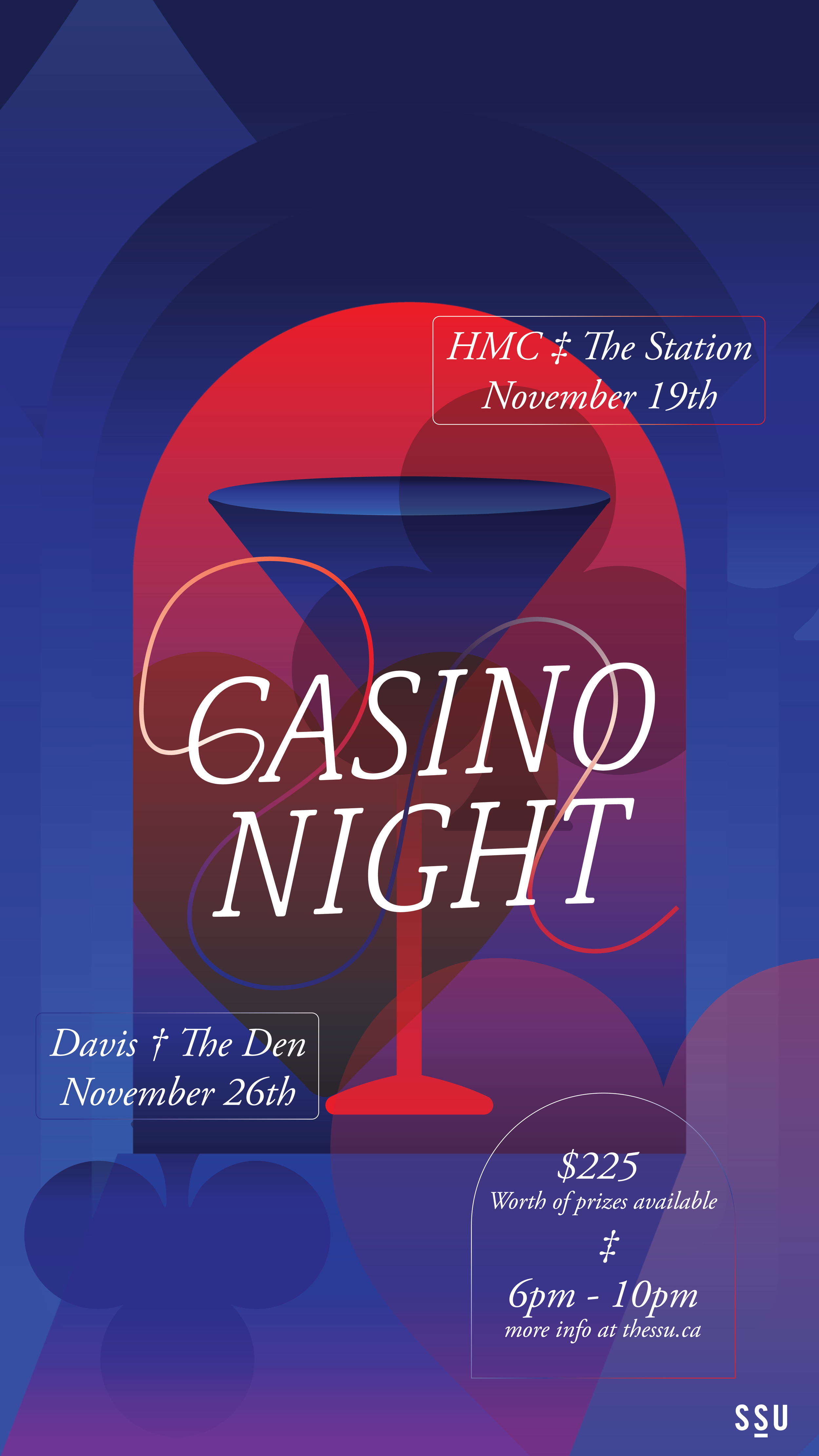 SSU Presents: Casino Night — Sheridan Student Union