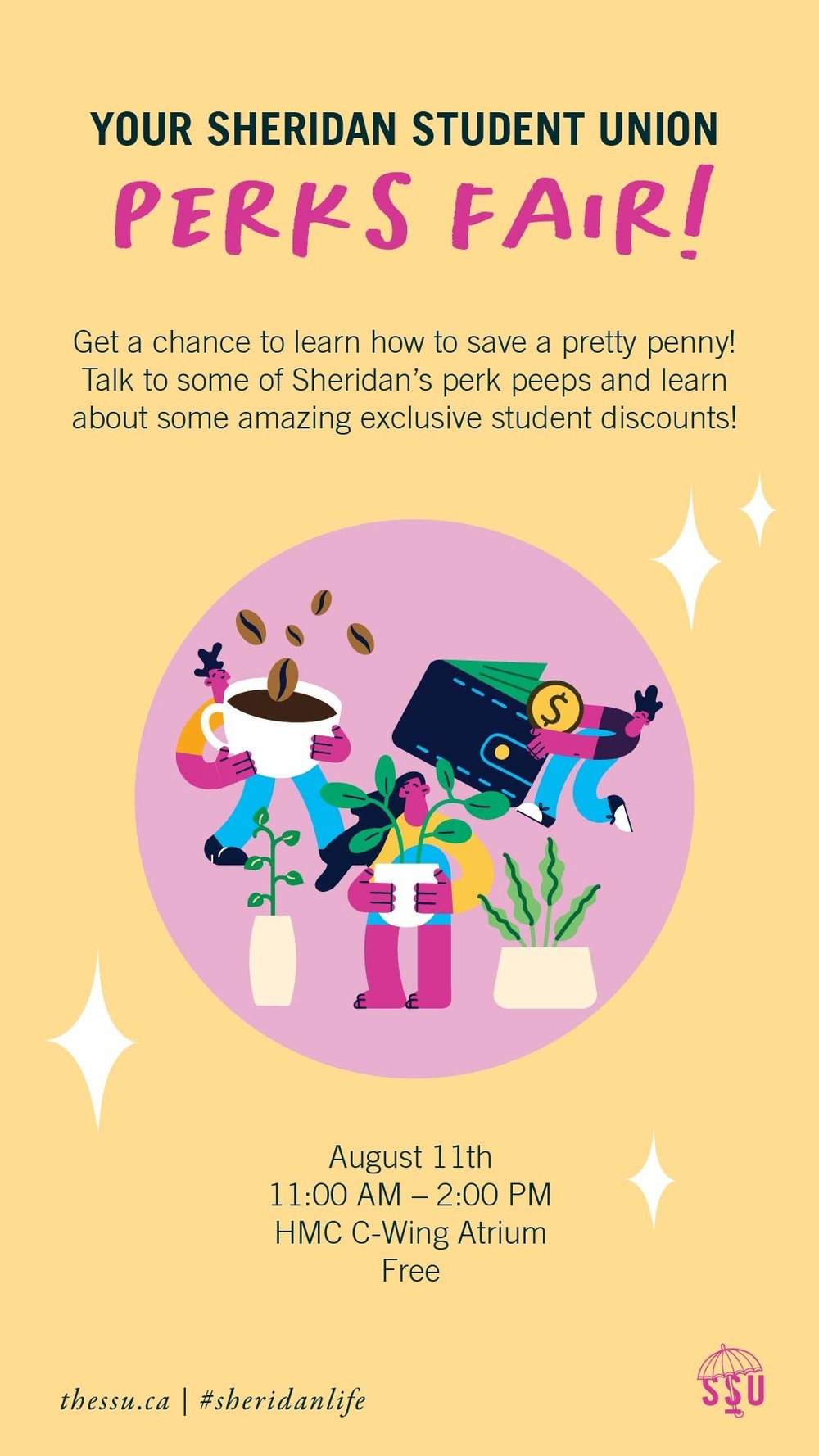 Perks Fair (HMC) — Sheridan Student Union