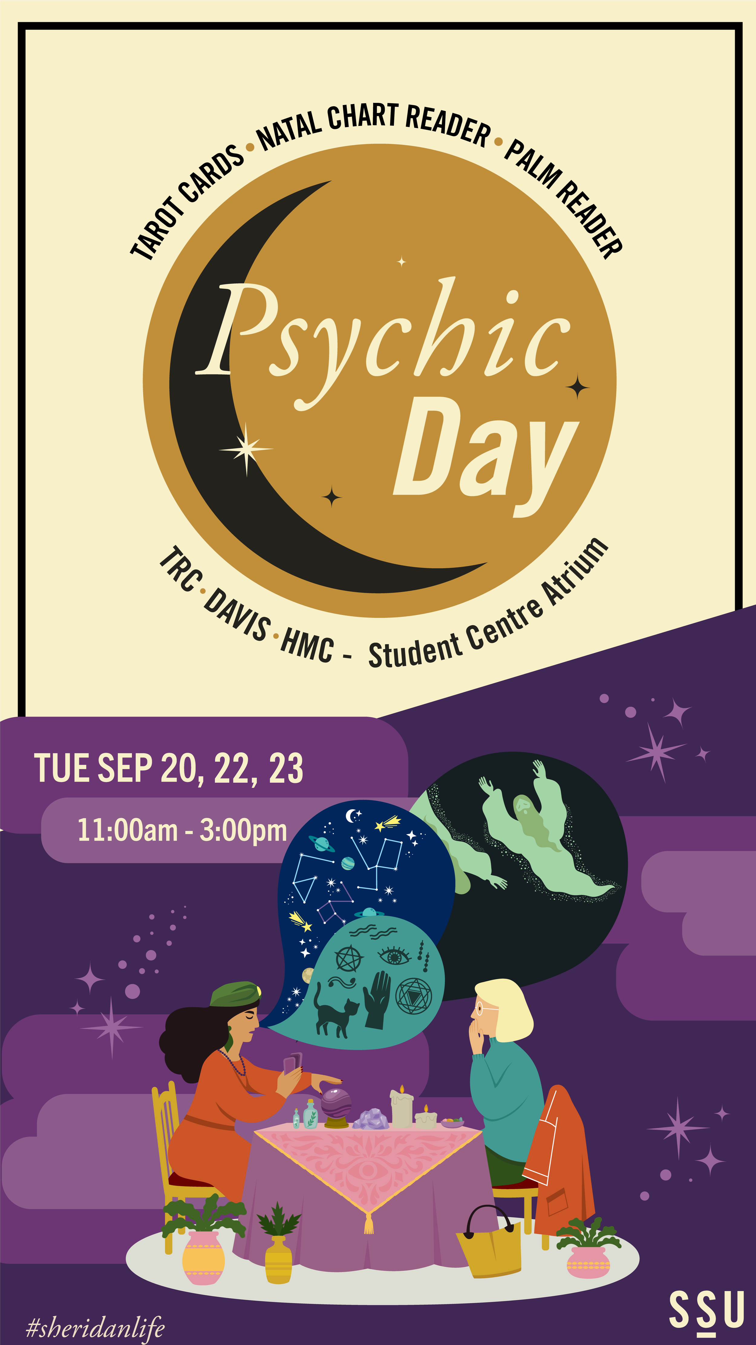 Psychic Day (All Campuses) — Sheridan Student Union