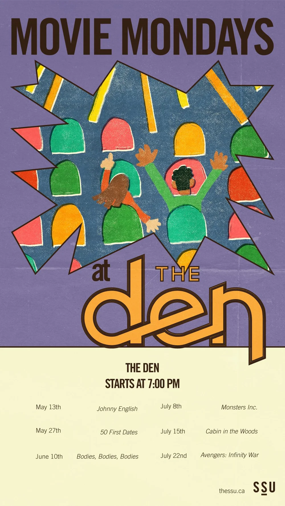 Movie Mondays at the Den (DAV) — Sheridan Student Union