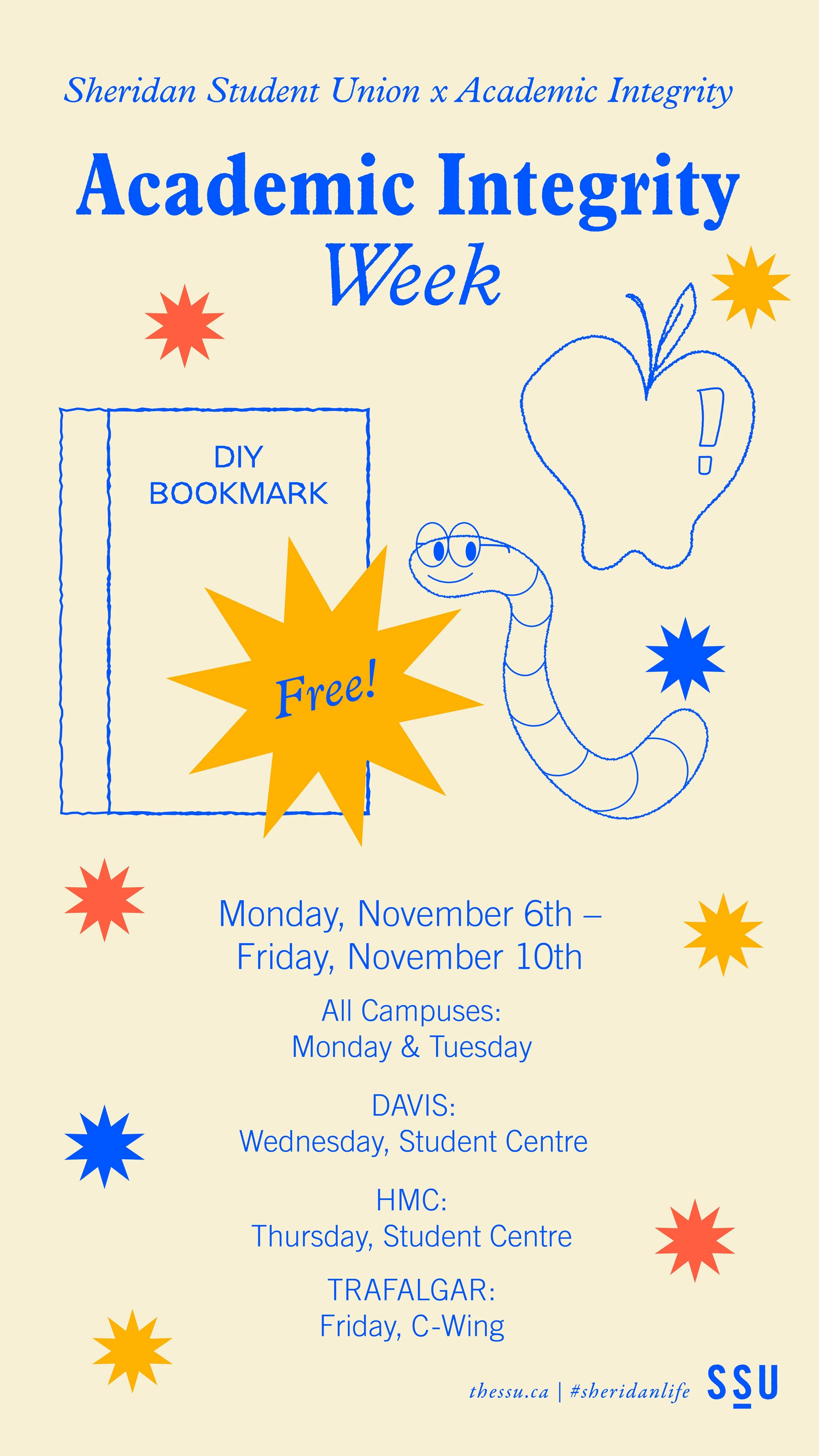 Academic Integrity Week (All Campuses) — Sheridan Student Union