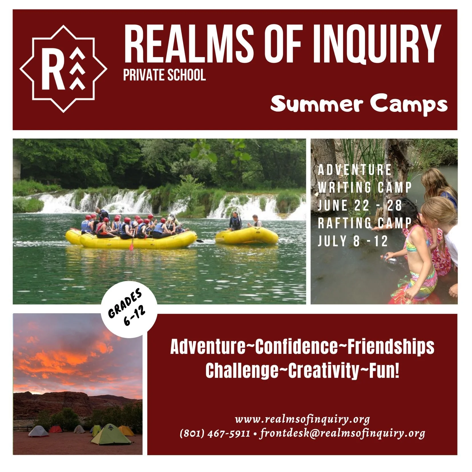 More Summer Camp! — Realms of Inquiry