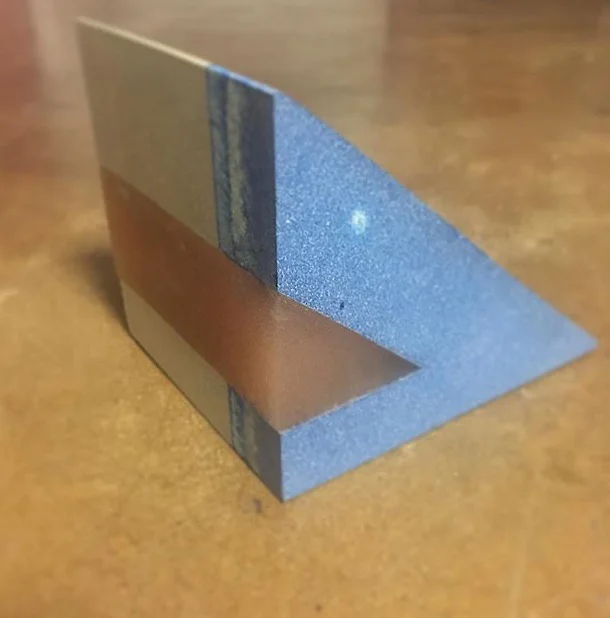 Extra Large Wedge Concrete/Resin Bookend — LOVE & QUARRY