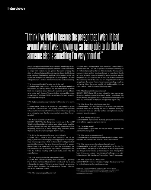 THE PERFECT MAN — The Perfect Man Magazine