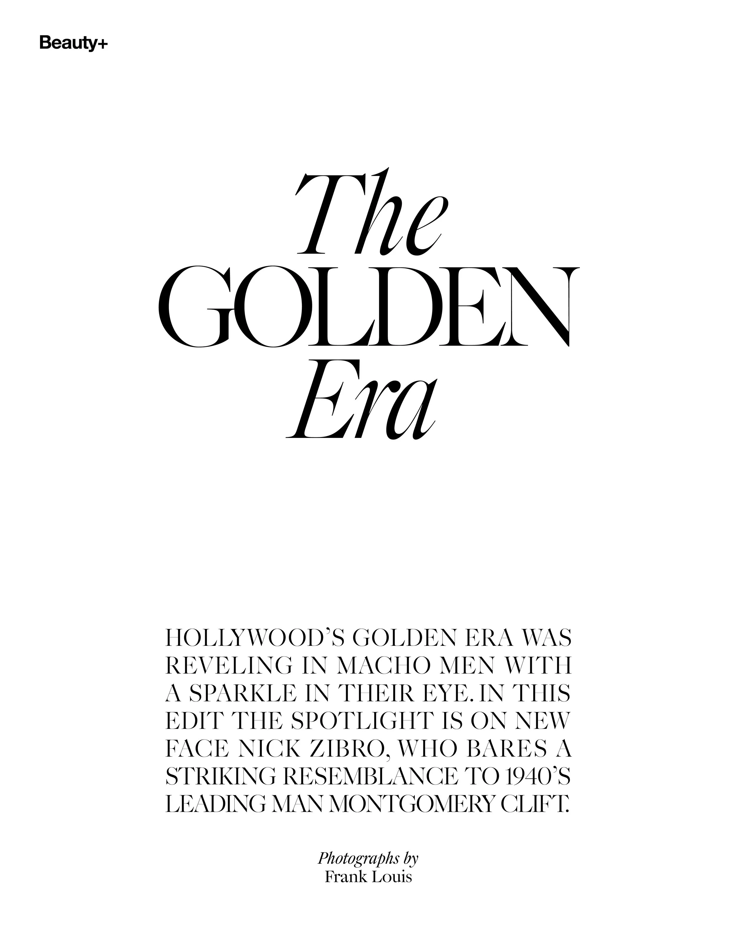 THE PERFECT MAN — The Perfect Man Magazine