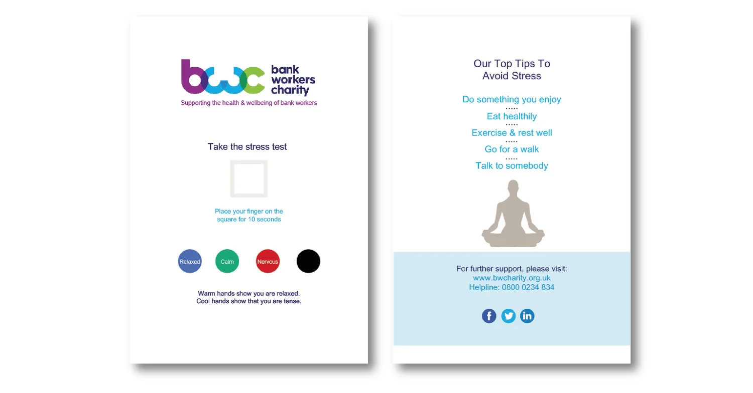 Stress Mood Business Cards — The Stress Management Society Shop