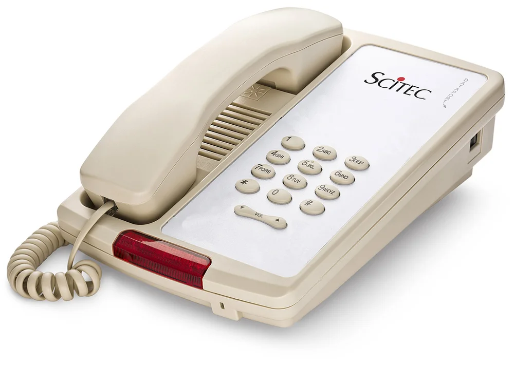 Hotel Telephones, Scitec Telephones, Phone Faceplates